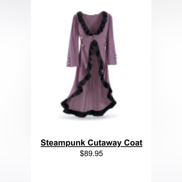 The Pyramid Collection | Jackets & Coats | Nwt Steampunk Cutaway Coat ...